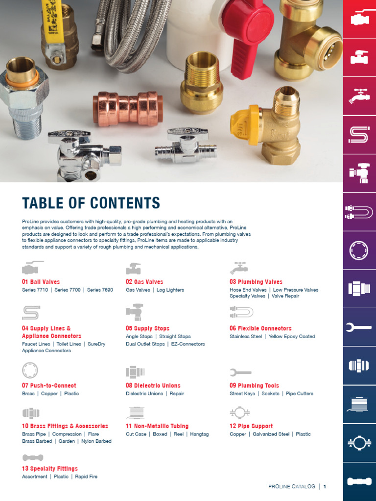 PROLINE Catalog 2018 | PDF