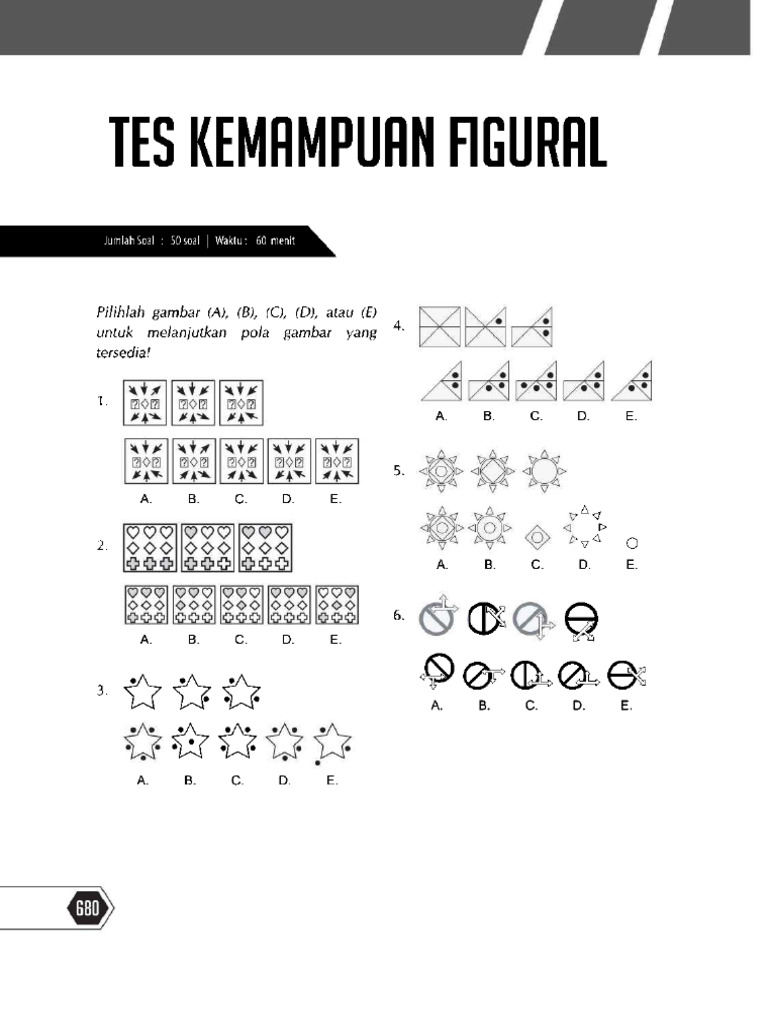 Tes Kemampuan Figural - Psikotes CPNS 2023 | PDF
