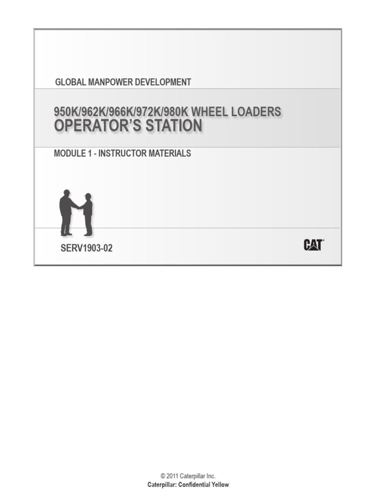 950K-980K M01 OpStat EN INS | PDF