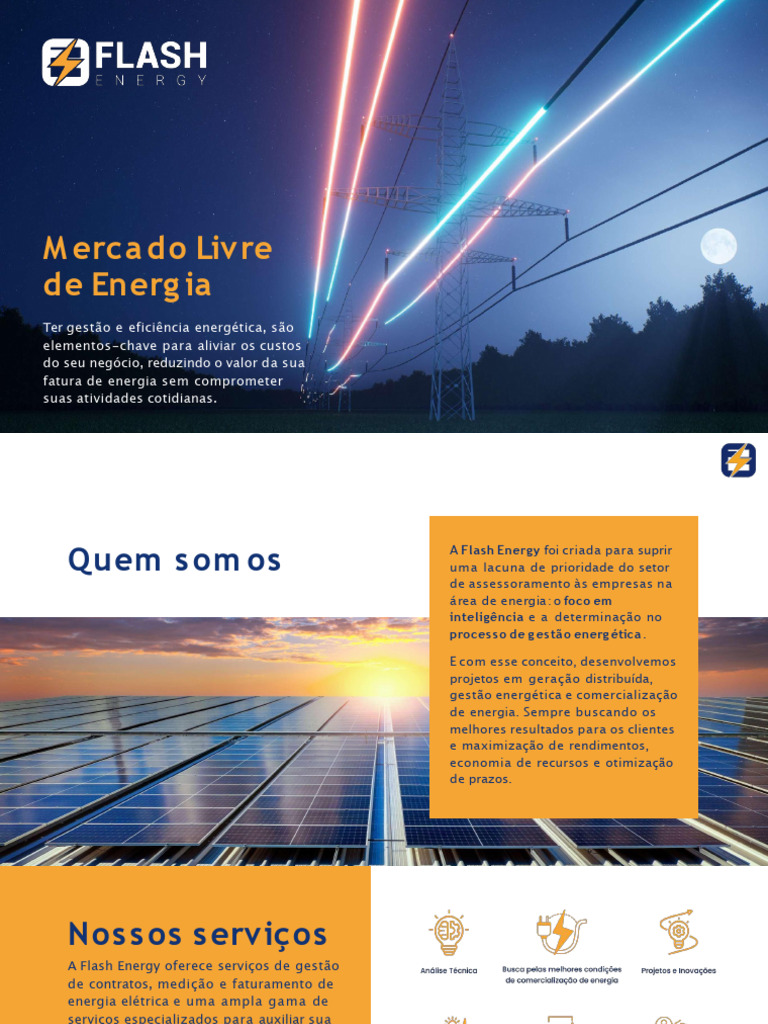 APRESENTAÇÃO FLASH ENERGY - Atualizado - 08-2024 | PDF
