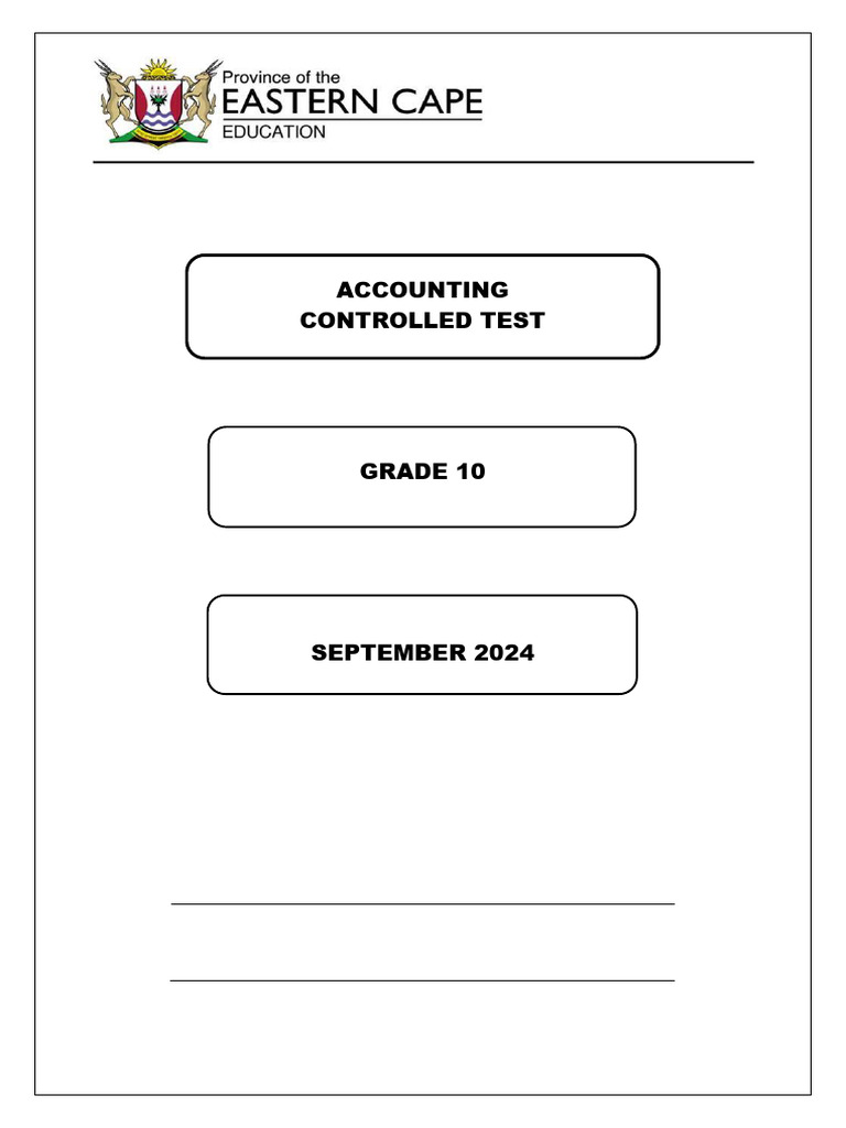 Accn 10 QP Sept 2024 | PDF