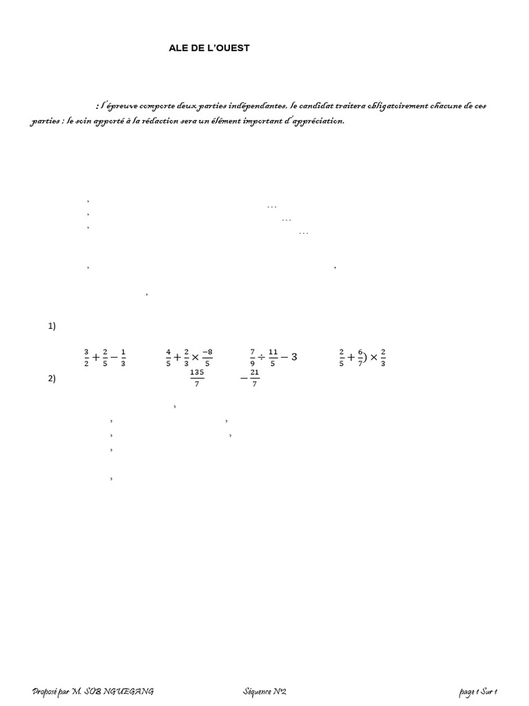 4 Ieme - SEQ 2 | PDF