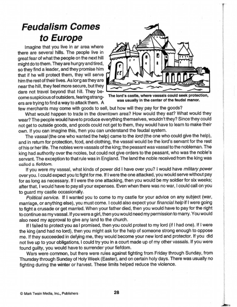Feudalism | PDF