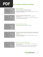 Dooya Screen Remote Programming Full Instruction | PDF | Wireless ...