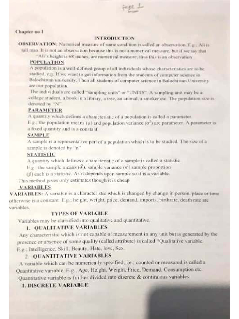 Statistics &probability | PDF