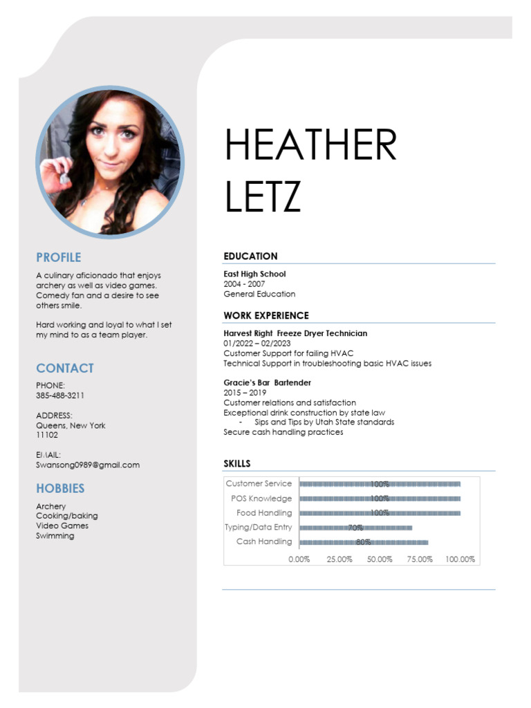 Heather Resume Final Draft | PDF