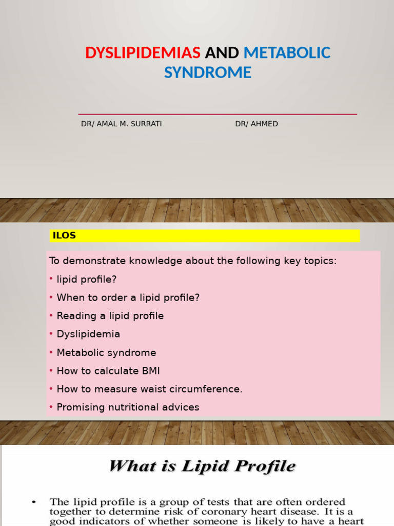 Dyslipidemias 1446 | PDF