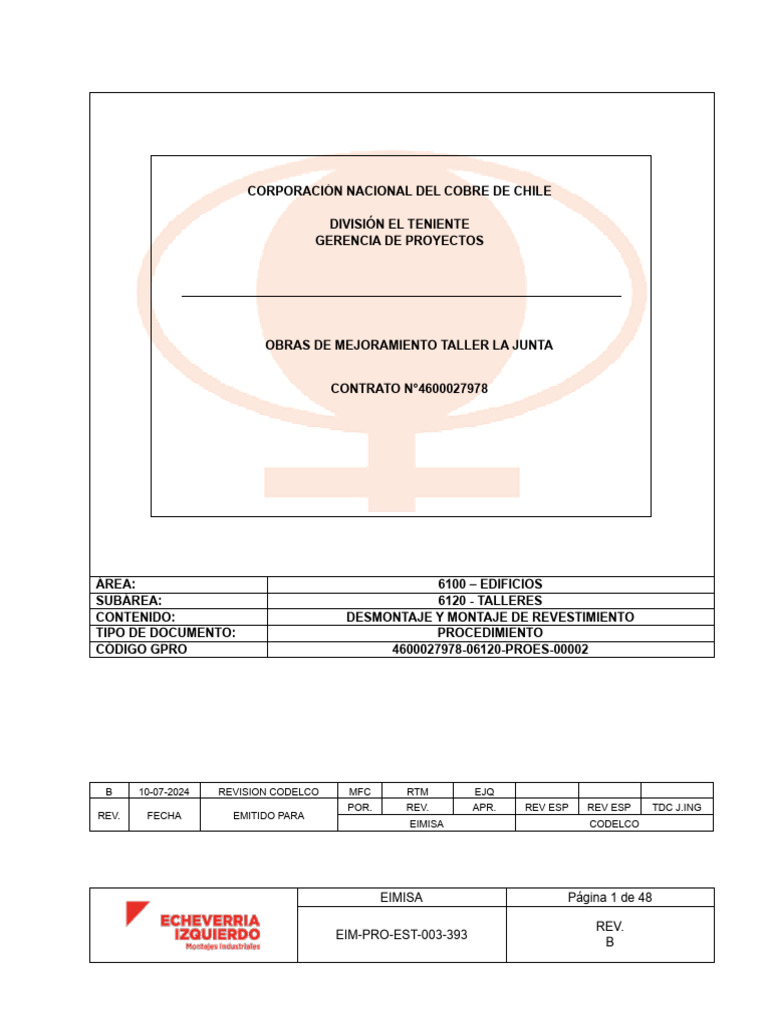 4600027978-06120-PROES-00002 EIM-PRO-EST-003-393 Desm. y Mont. de ...