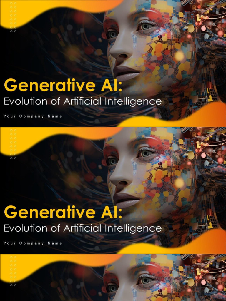 Generative Ai Evolution of Artificial Intelligence Ai CD | PDF