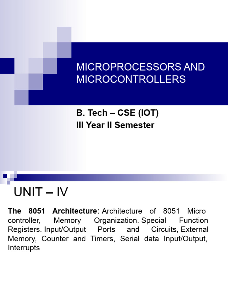 Micro Controllers | PDF