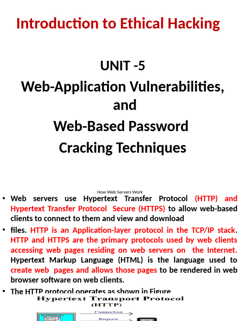 ETHICAL HACKING Web security. | PDF