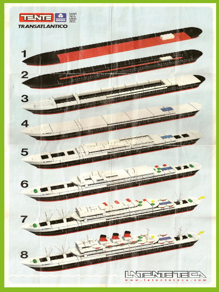 Manual de Instrucciones Tente Mar 710 Transatlantico | PDF