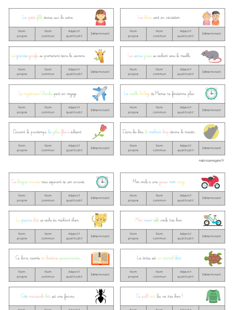 Atelier Nature Des Mots | PDF