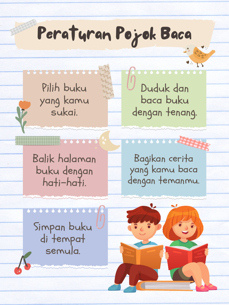 Pojok Baca Poster Edukasi | PDF