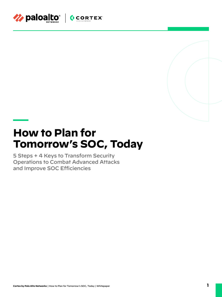 How To Plan For Tomorrow | PDF