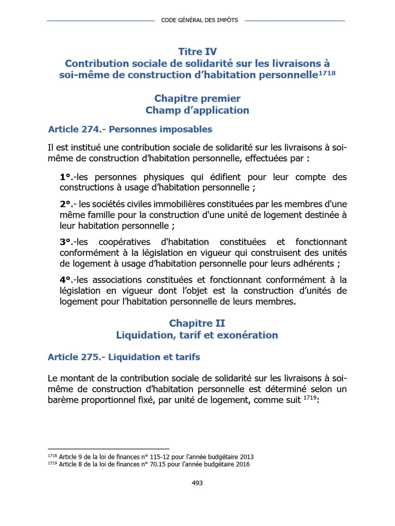 Tva Construction Maroc | PDF