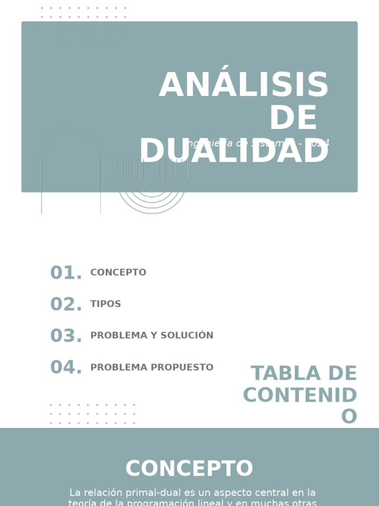 Análisis de Dualidad - INVOPE | PDF | Programación lineal | Optimización Matemática