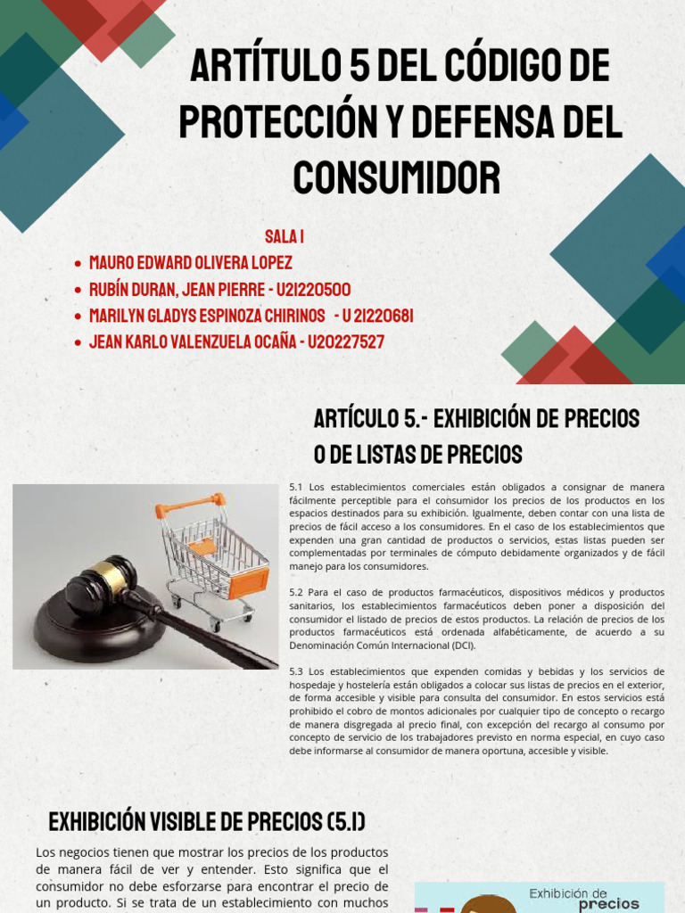 Art 5 Exibicion de Precios o de Listas de Precios | PDF | Farmacéutico ...