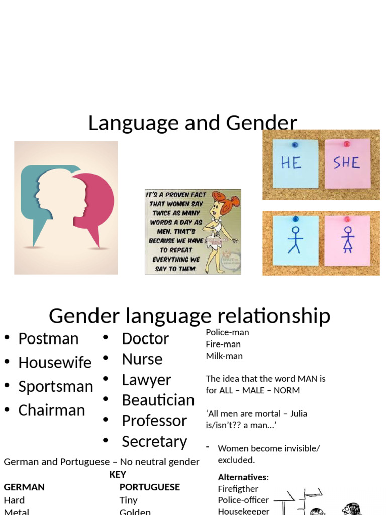 Language and Gender | PDF