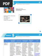 Actividad Integradora 1 Modulo 5 | PDF