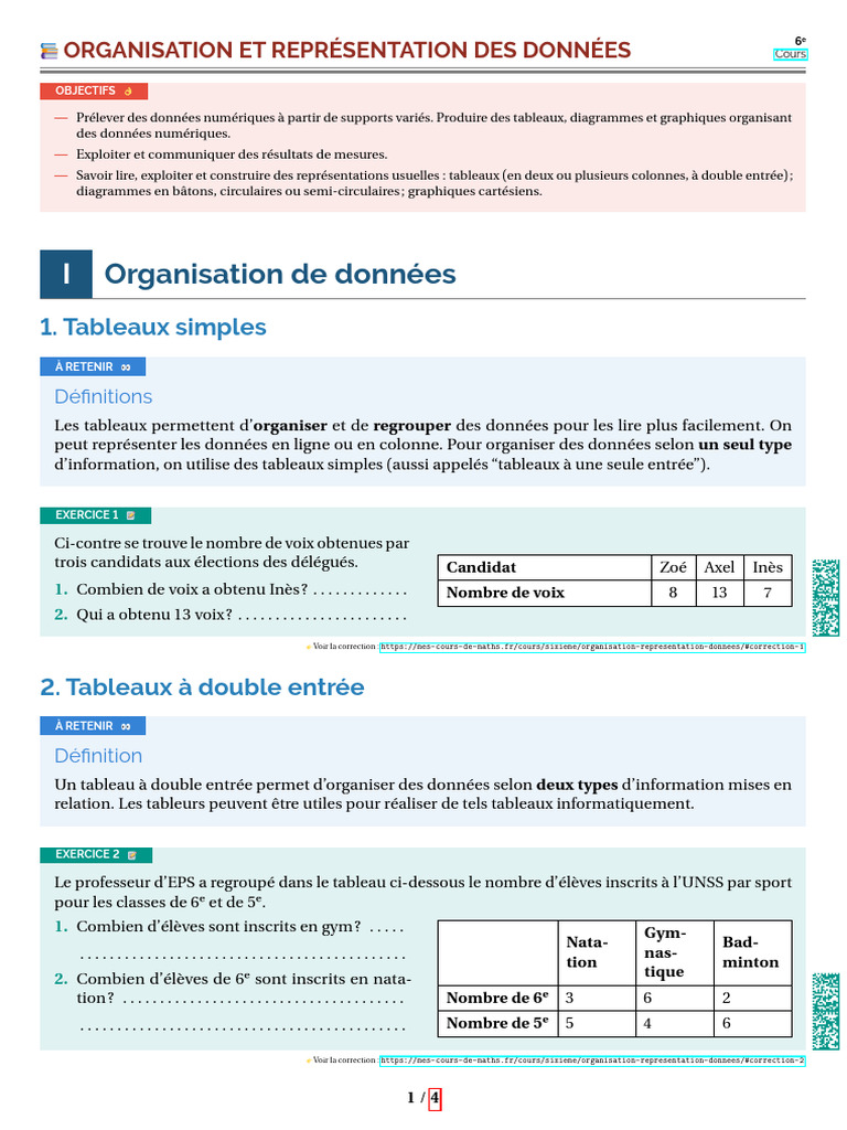 organisation-representation-donnees | PDF