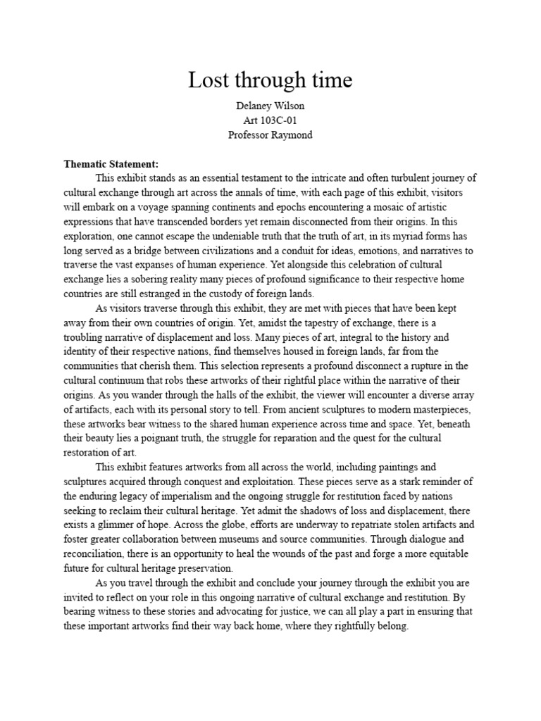 Lost Through Time | PDF