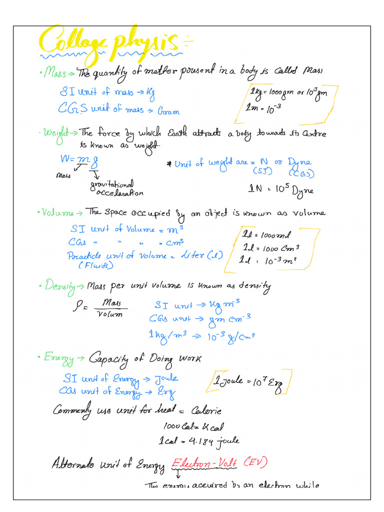Collage Physics | PDF