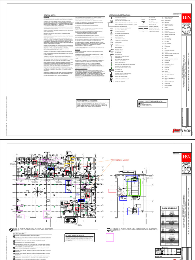 Mechanical Building B - Marked Up - Rev1 | PDF