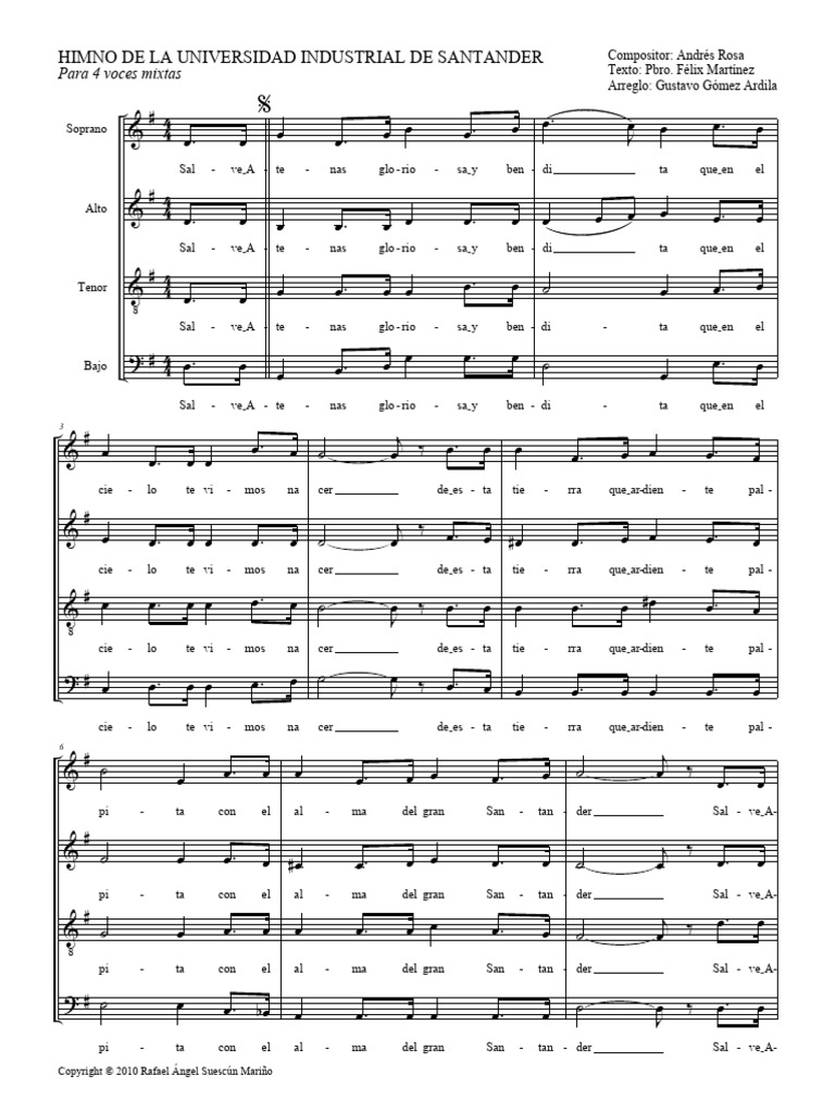 Himno de La UIS | PDF