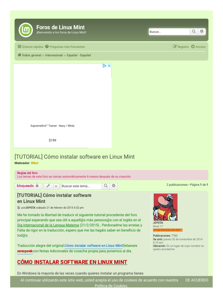 (TUTORIAL) Cómo Instalar Software en Linux Mint - Foros de Linux Mint ...