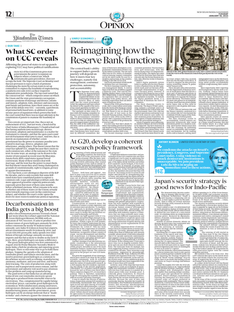 All English Editorials 10 - 1 | PDF