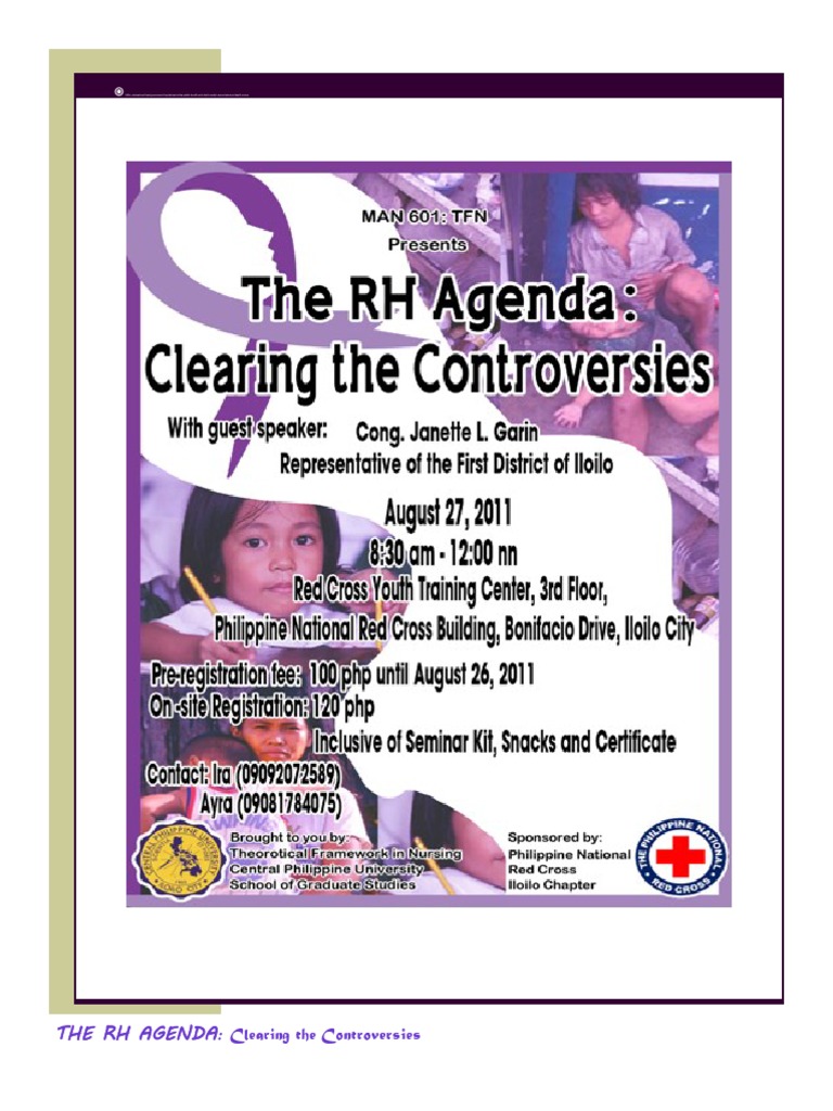 Reproductive Health Bill (RH Bill) | PDF | Fertilisation | Family Planning