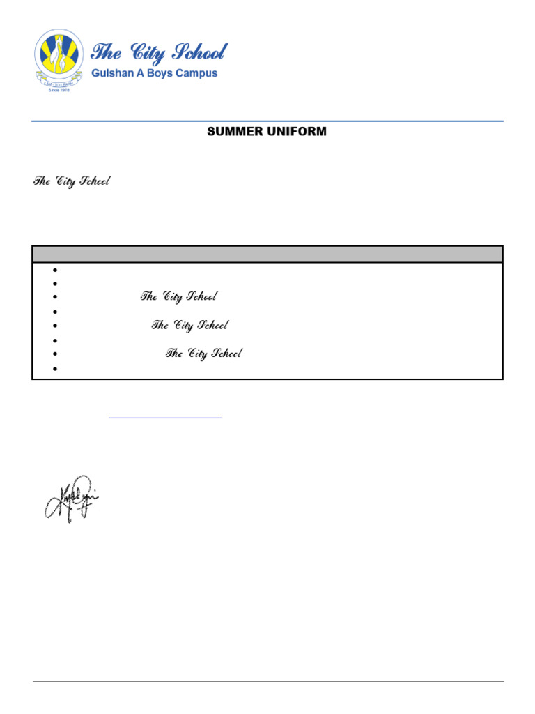 Cir 05 - SUMMER UNIFORM DISTRIBUTORS & LIST OF BOOKSHOPS | PDF