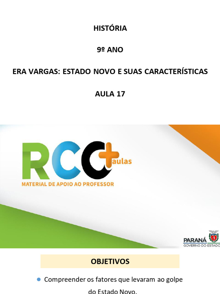 Historia 9ano Aula17 Pdf