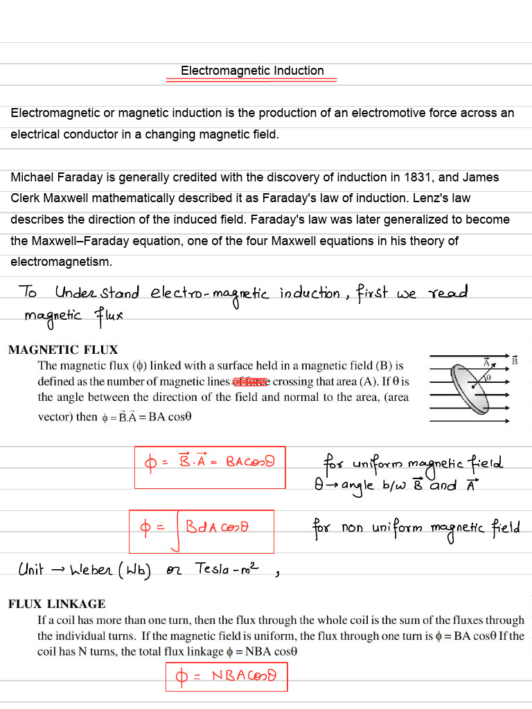 EMI Physics Jee | PDF