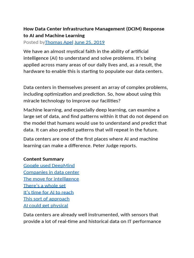 Posted By: Thomas Apel June 25, 2019 | PDF