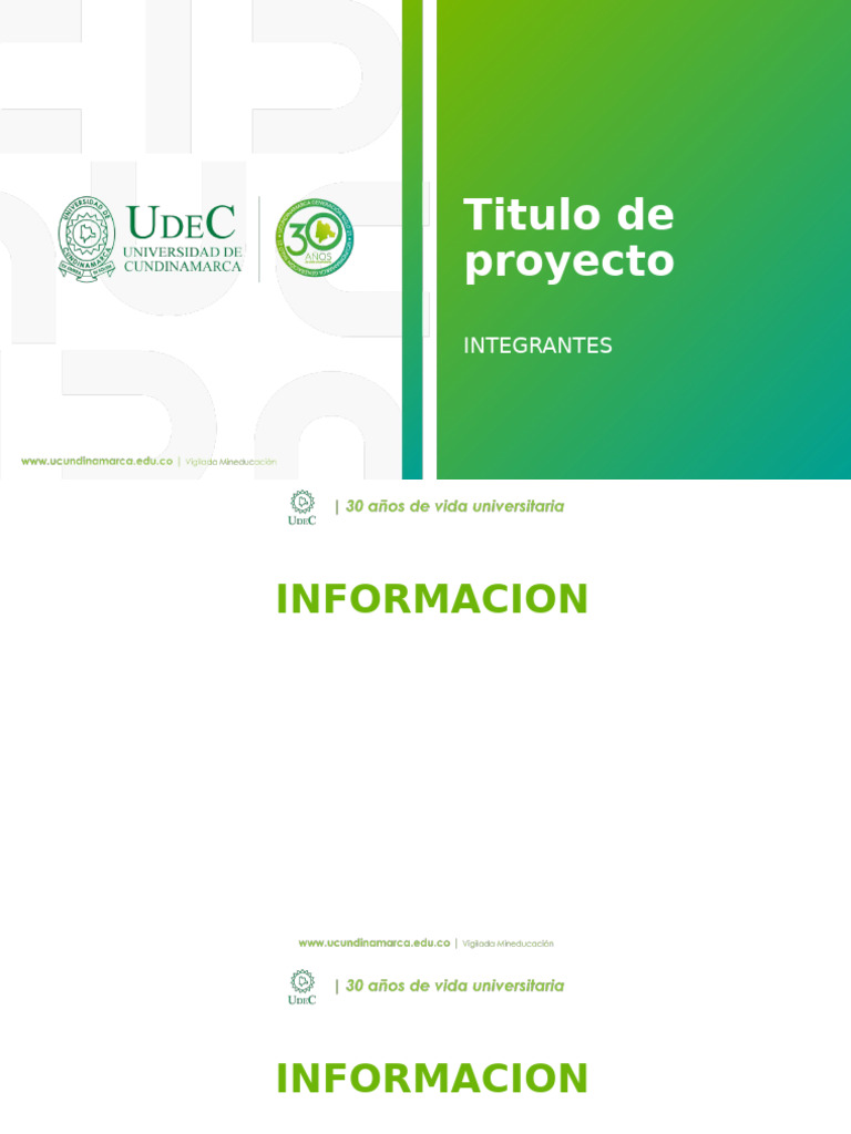 Plantilla para Proyecto PI | PDF