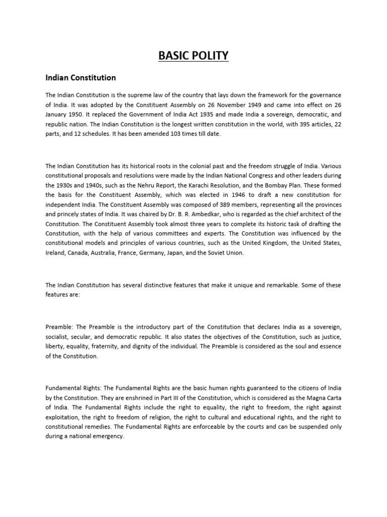 Basic Polity | PDF | Legislature | Bill (Law)