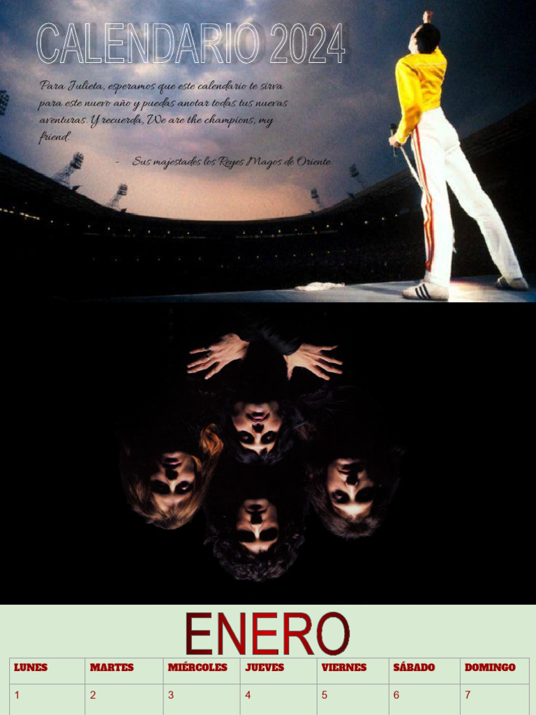 Calendario Queen-1 | PDF