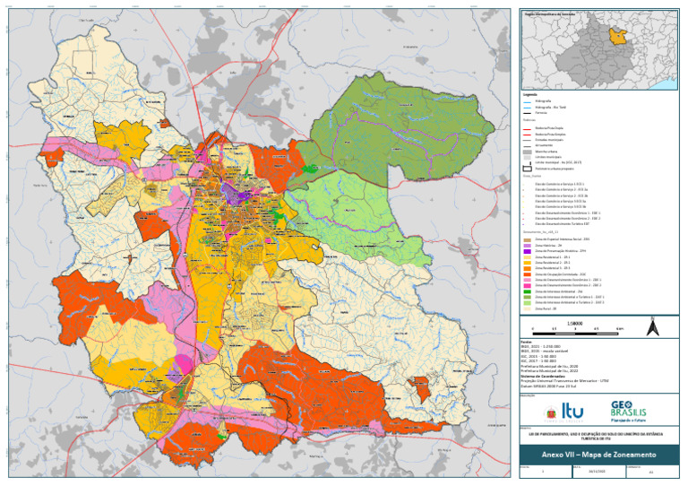 053 Anexo VII - Mapa de Zoneamento | PDF