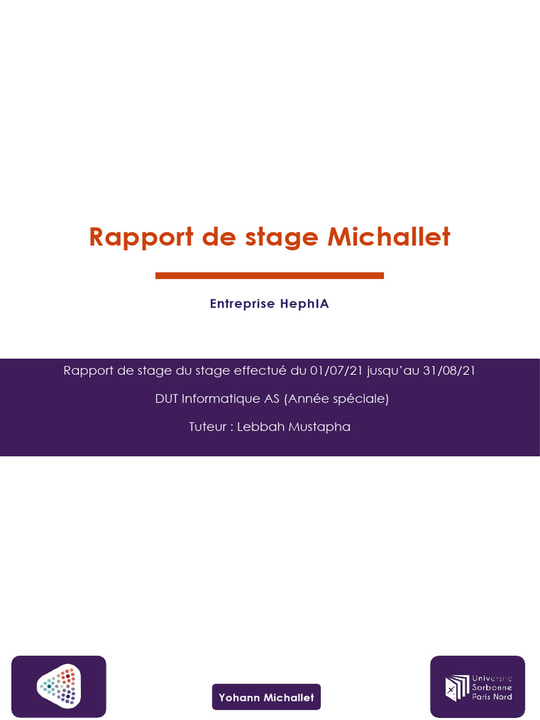 Rapport_Stage | PDF