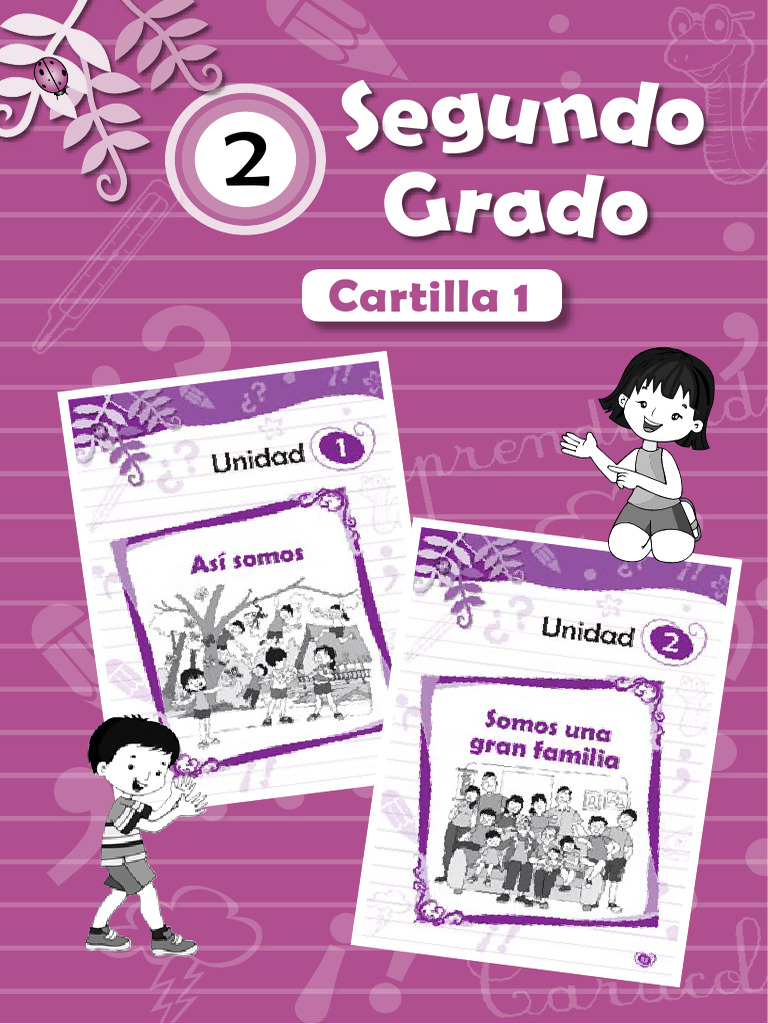 Cartilla1 Integrada 2do. Grado | PDF