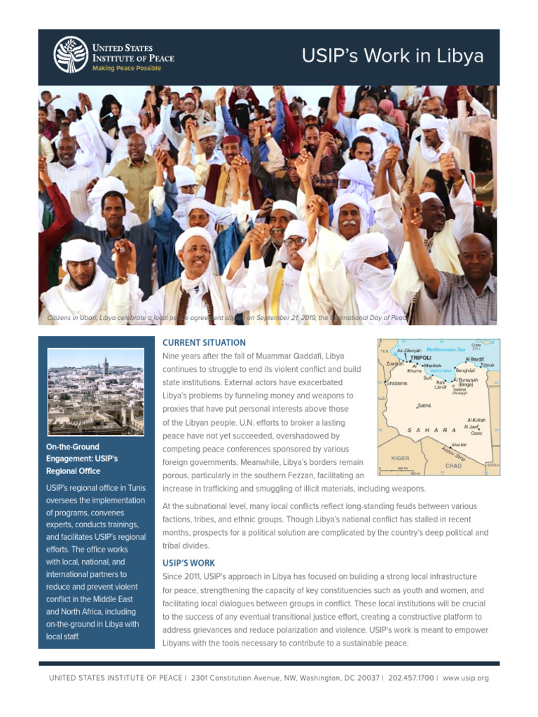 The Current Situation in Libya | PDF
