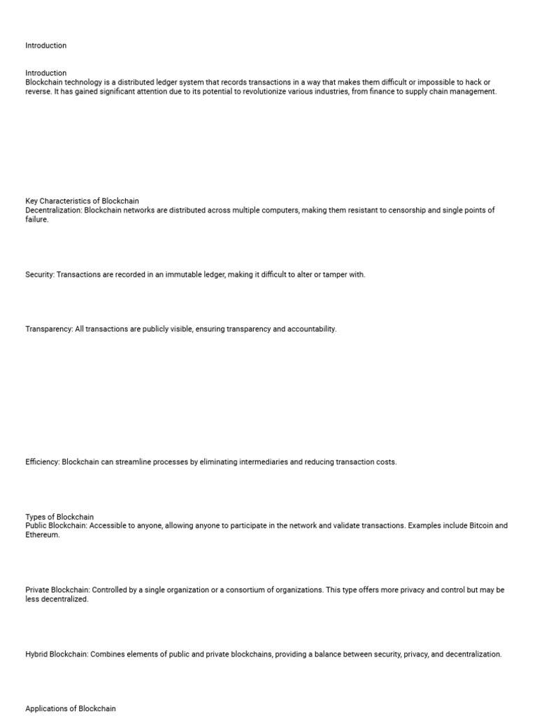 Blockchain Basics Pdf