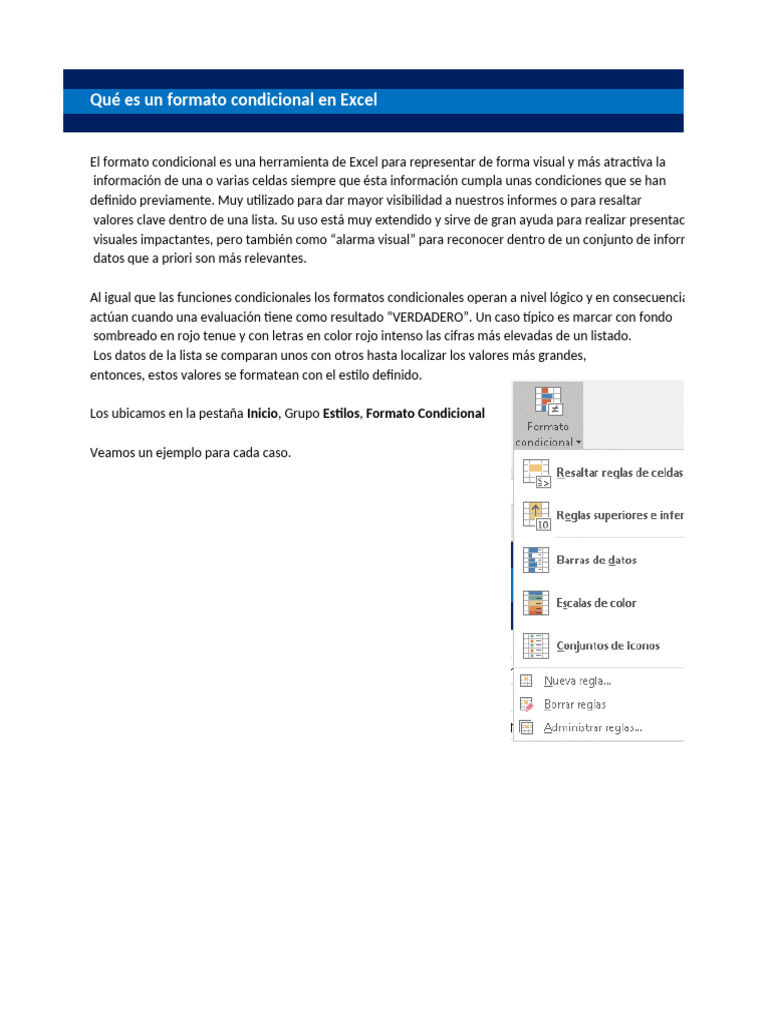 0102 Formato Condicional | PDF
