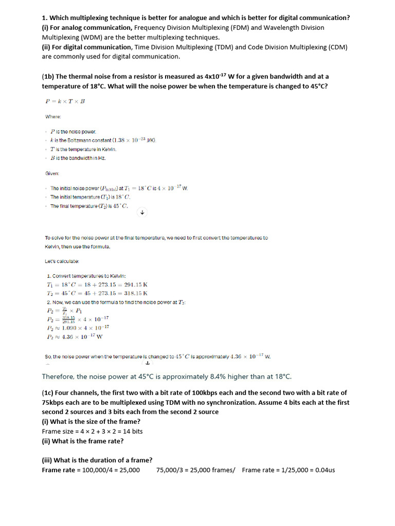 ELE 413 400L Pass Question | PDF | Amplitude | Science & Mathematics