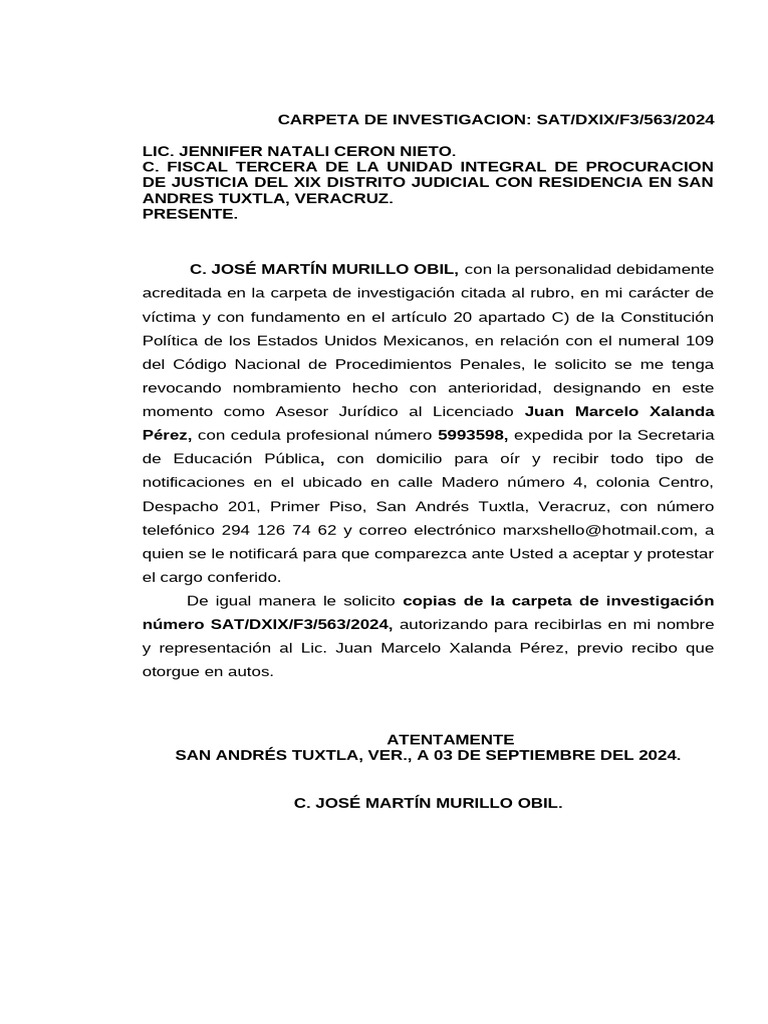 JOSE MARTIN MURILLO OBIL | PDF