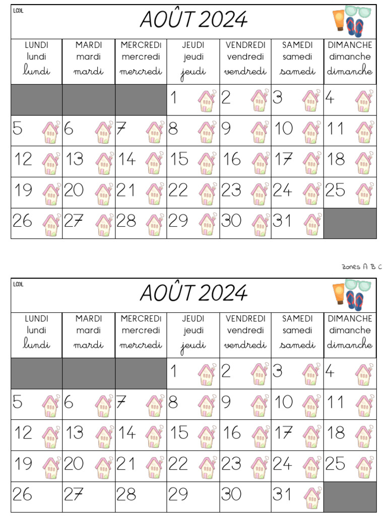 LCDL - Calendriers 2023 2024 | PDF