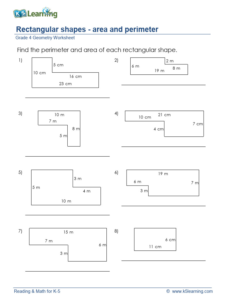 grade-4-geometry-rectangular-shapes-area-perimeter-f | PDF