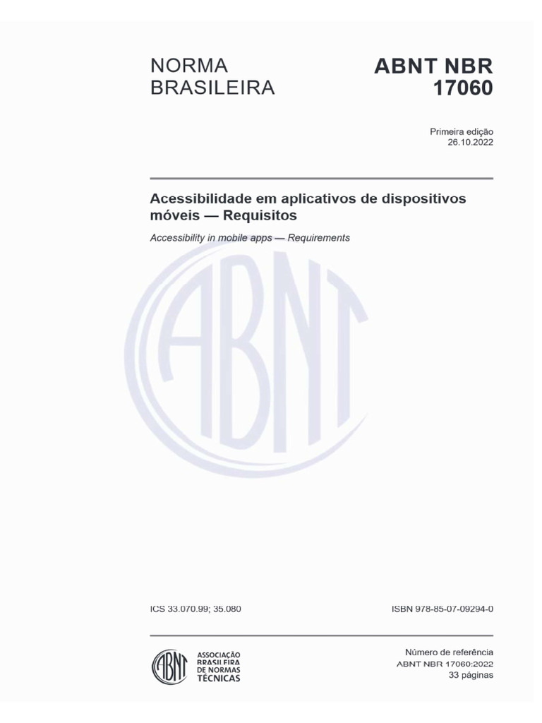 Abnt-Nbr-17060 - 2022 | PDF